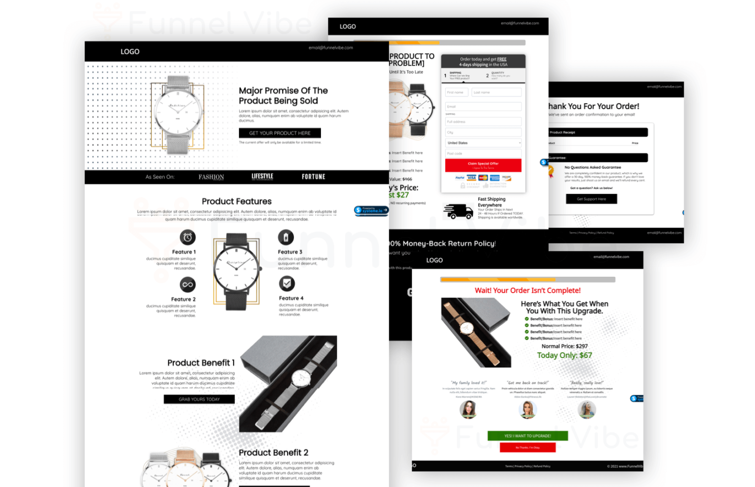 Ecom Funnel For Physical Products – Funnel Template Marketplace
