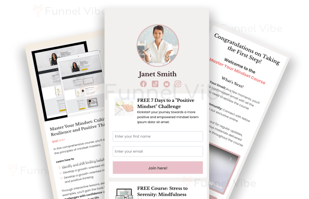 Link-in-Bio (Stan Store Alternative) Page – Funnel Template Marketplace